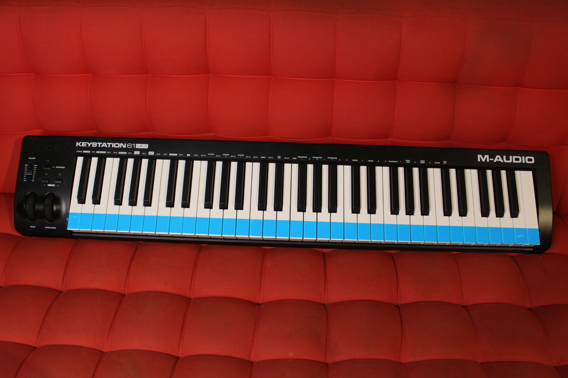 Teclado Controlador M-Audio Keystation 61 MK3